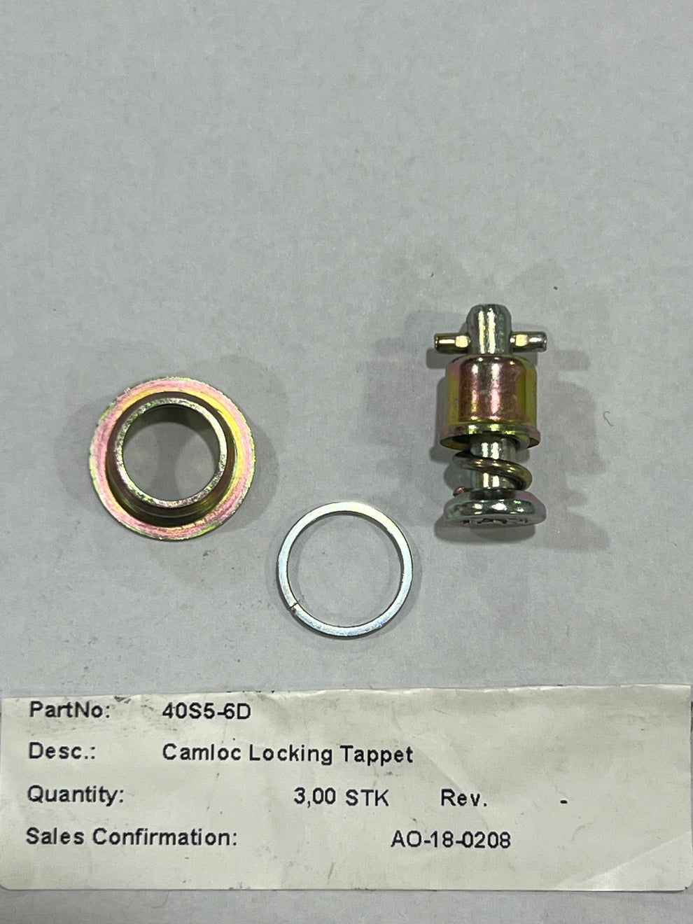 Camloc Locking Tappet 40S5-6D – AMT Aviation
