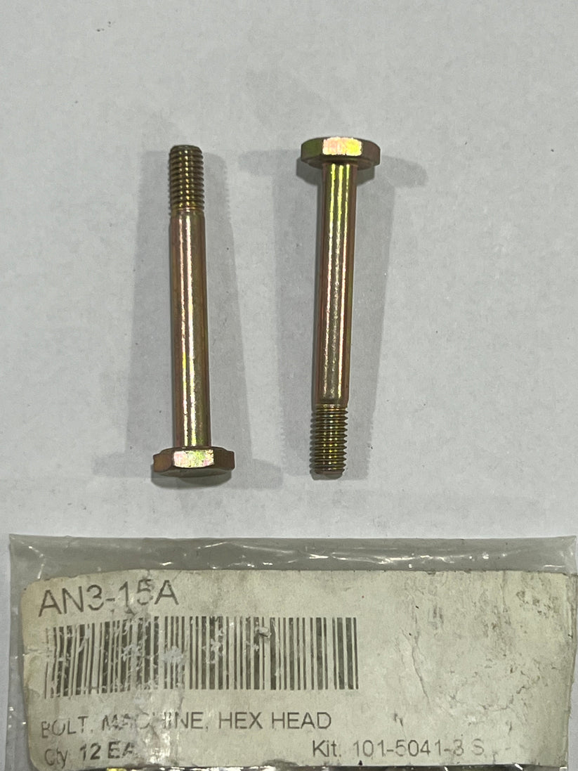 Hexagon Bolt AN3-15A – AMT Aviation
