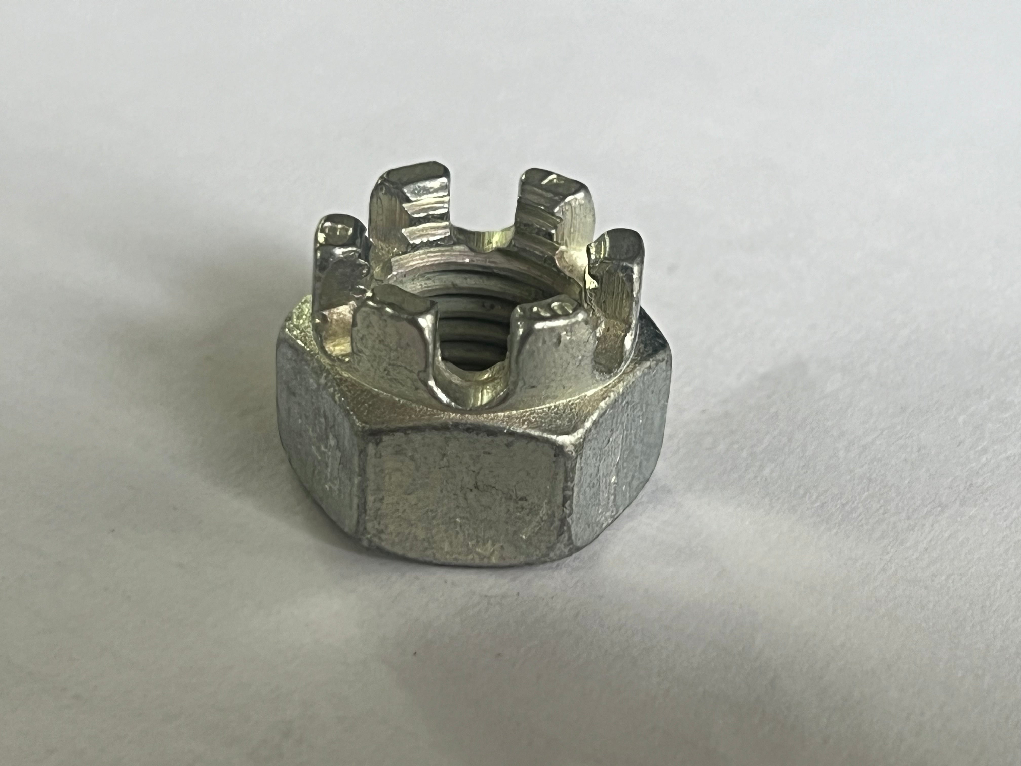 DIN935-M16-10-ZP Nut Castle – AMT Aviation