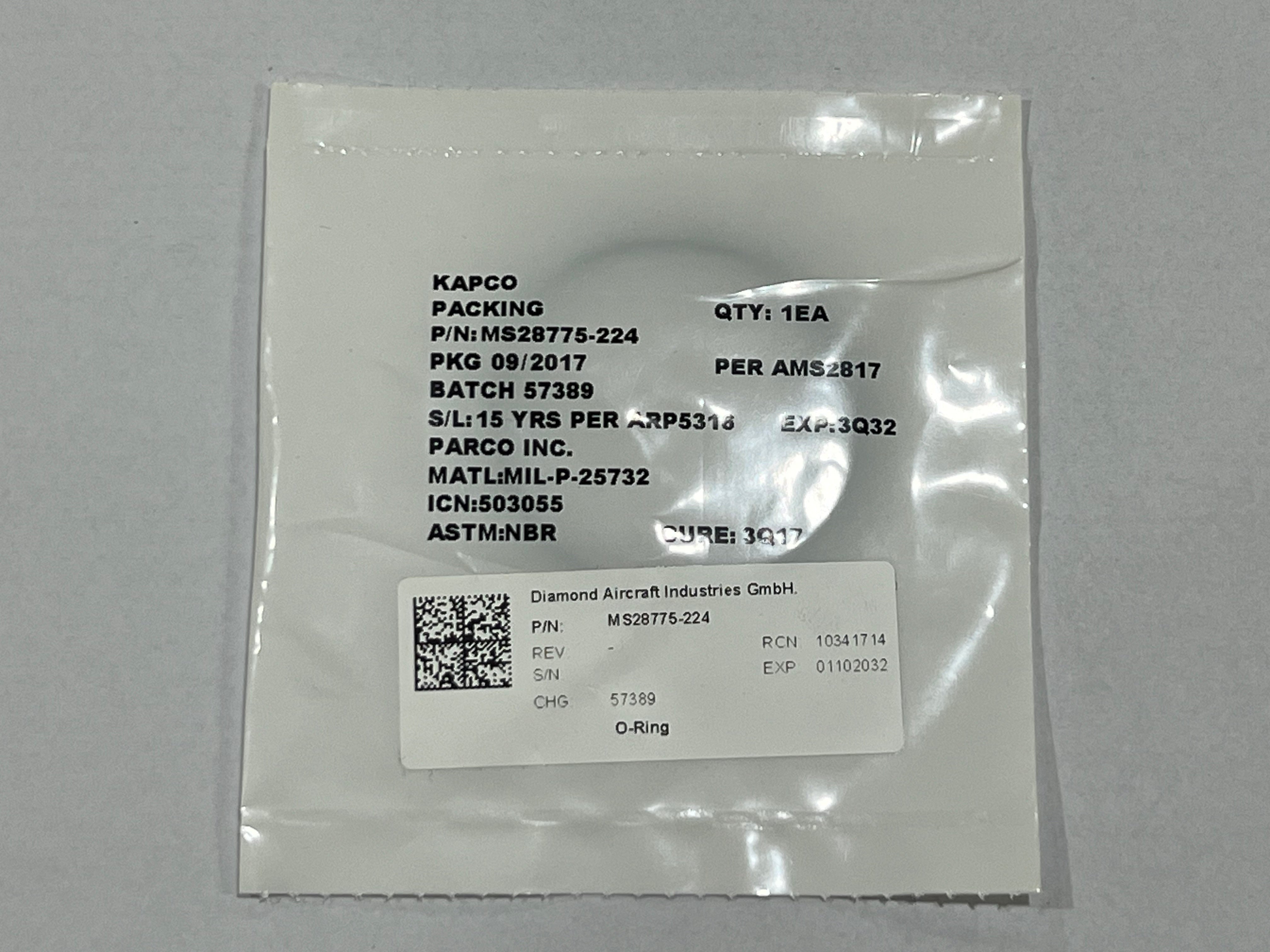 O-Ring MS28775-224 – AMT Aviation