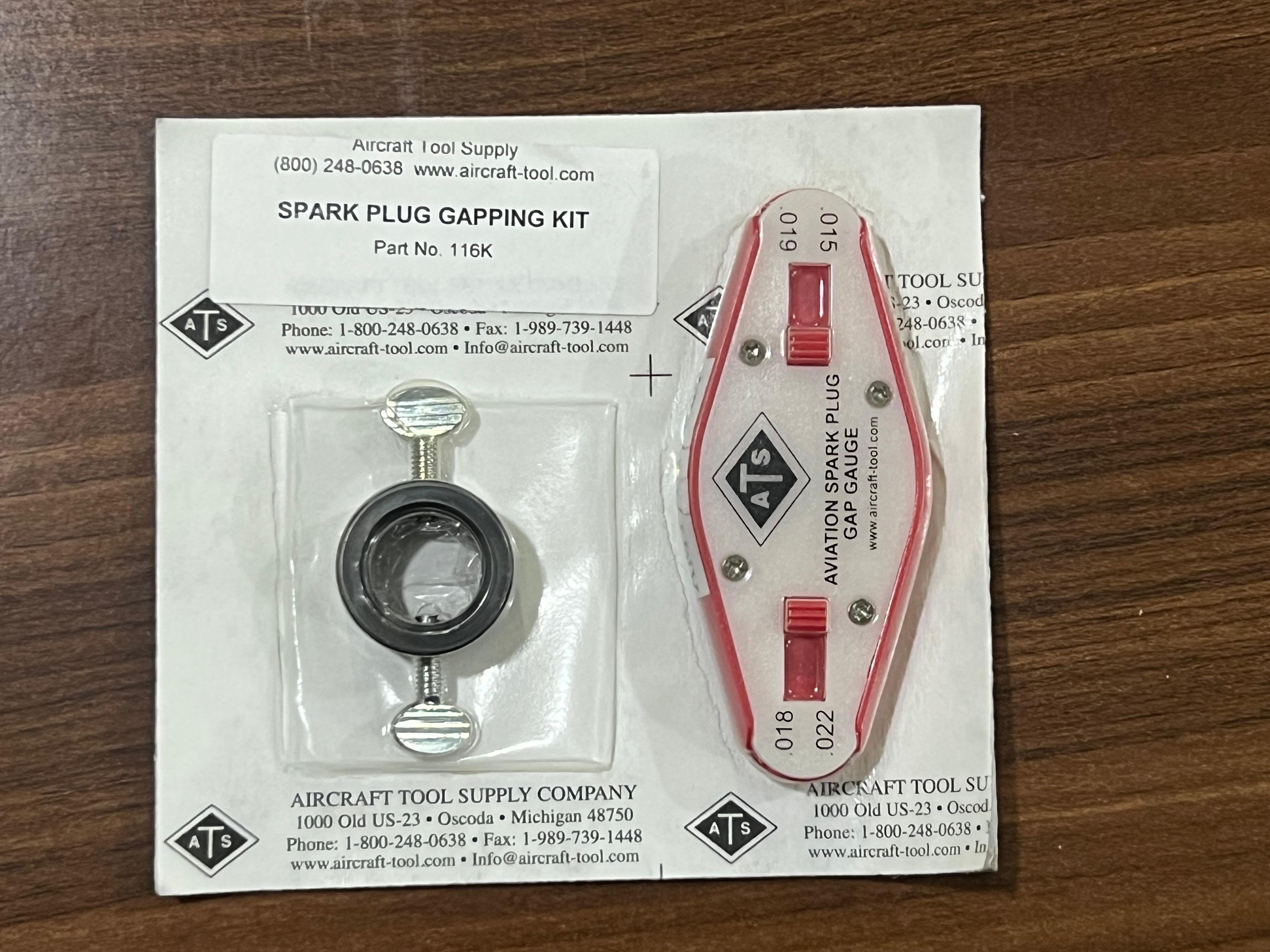 ATS ECONOMY SPARK PLUG GAPPING KIT Part No. 116K – AMT Aviation